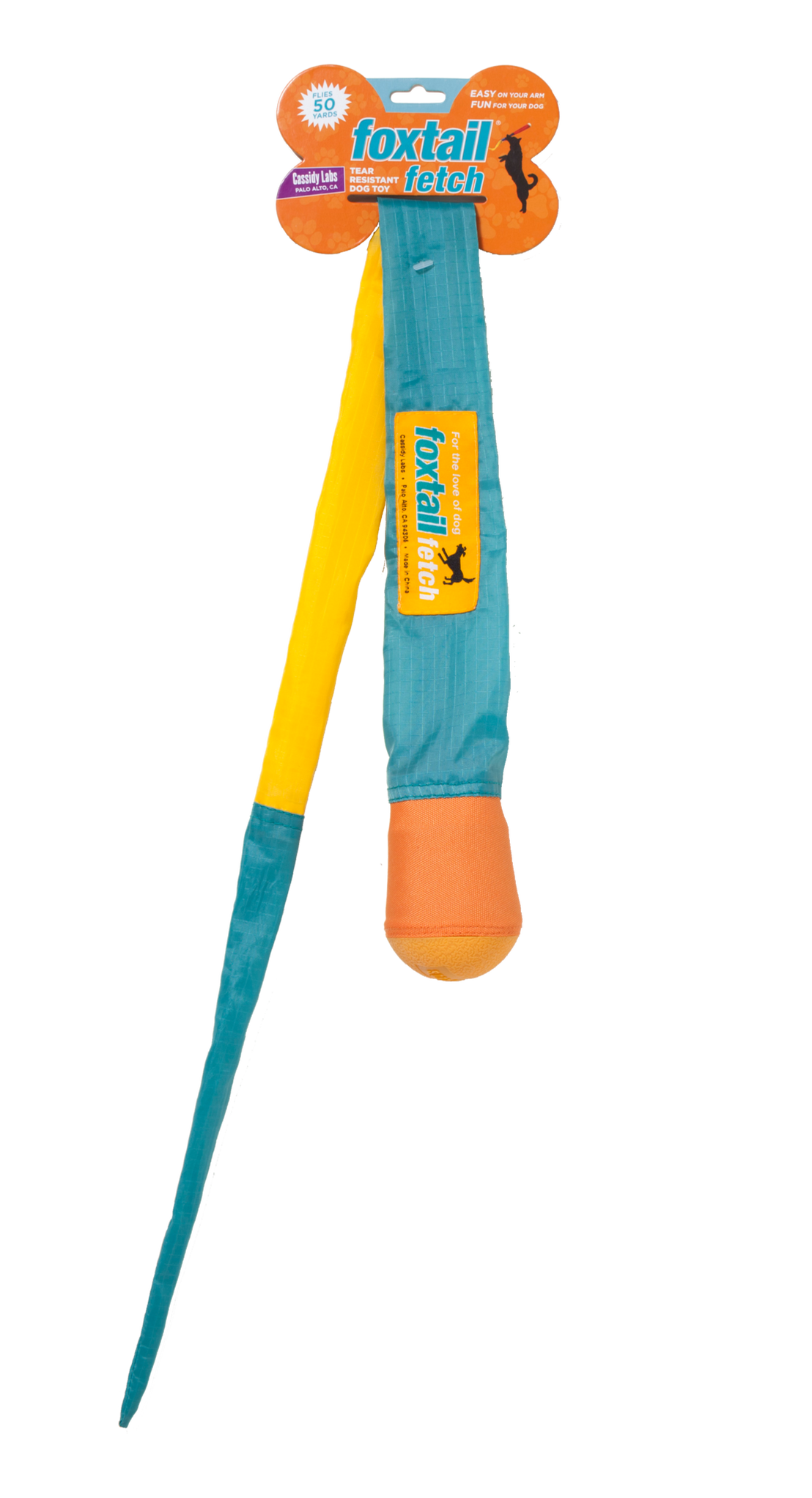 Foxtail Fetch Ball - Dog's Favorite Fetch Toy by Cassidy Labs